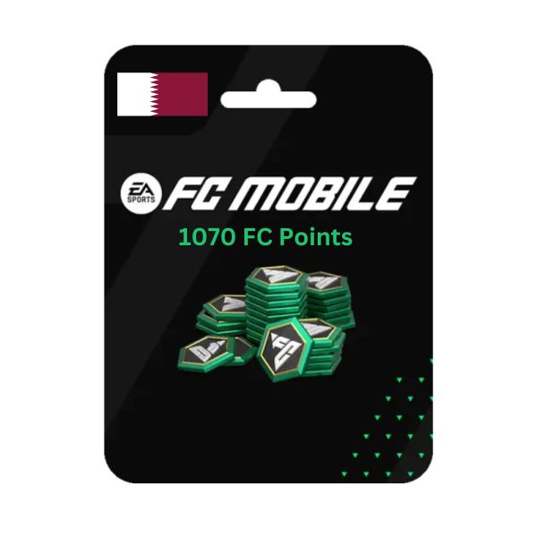Buy Online Ea Qatar Fc Mobile 1070 Points Digital Card At The Best